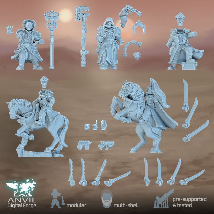 3D Printable British Space Force - Character Pack - Dress Uniform by ...