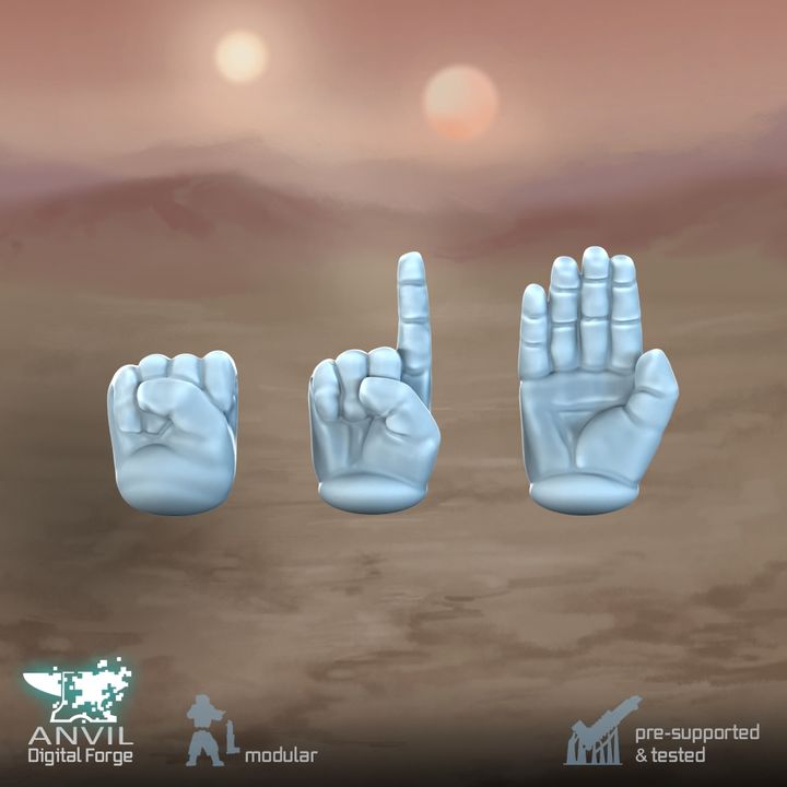 3D Printable British Space Force - Modular Dress Uniform Infantry ...