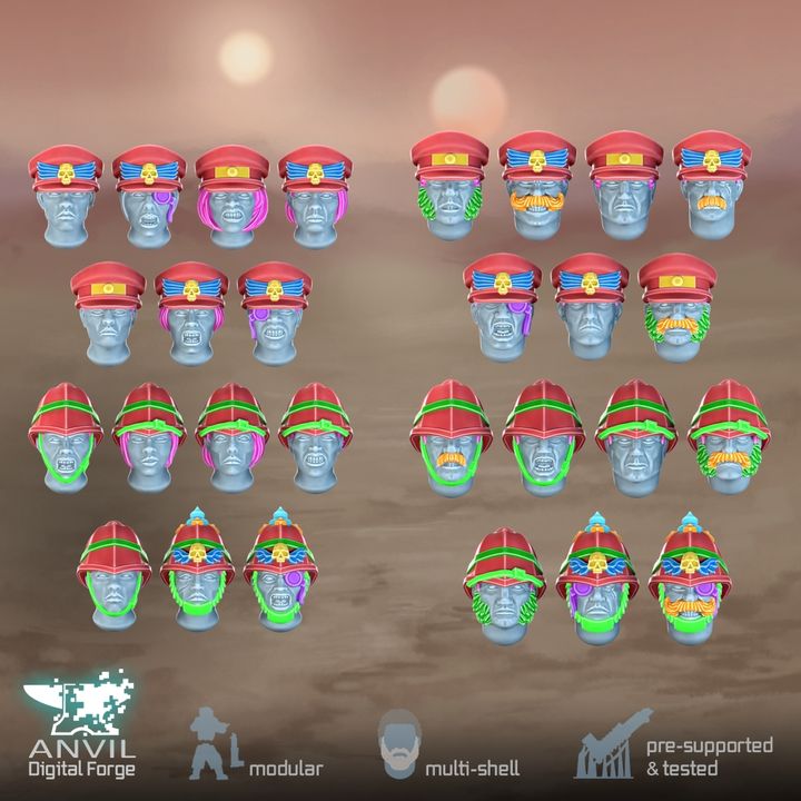 3D Printable British Space Force - Modular Dress Uniform Infantry ...