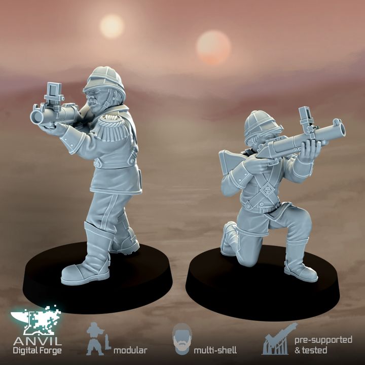 3D Printable British Space Force - Modular Dress Uniform Infantry ...