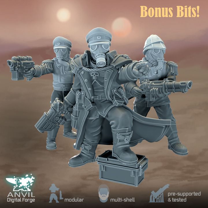 3D Printable British Space Force - Modular Dress Uniform Infantry ...