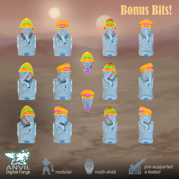 3D Printable British Space Force - Modular Dress Uniform Infantry ...