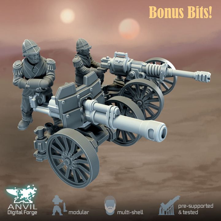 3D Printable British Space Force - Modular Heavy Weapon Pack + Bonus ...