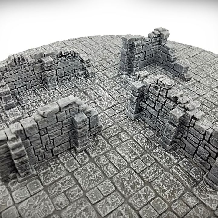3D Printable Ultimate Dungeon Terrain - Dungeon Floor by Terrainify