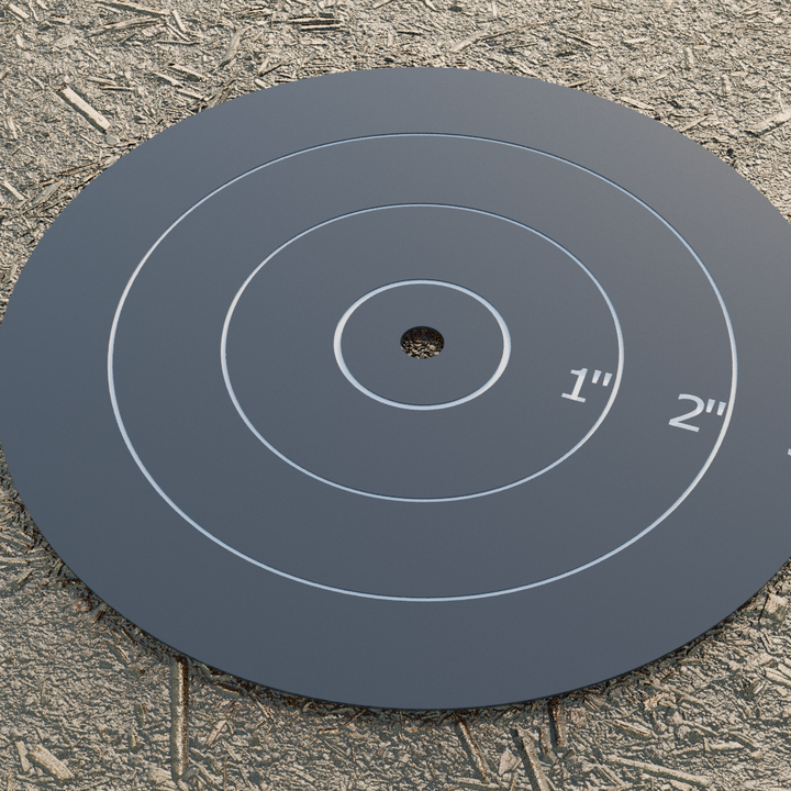 3D Printable Age of Sigmar 4 Objective Marker by Matt_3D_Artist