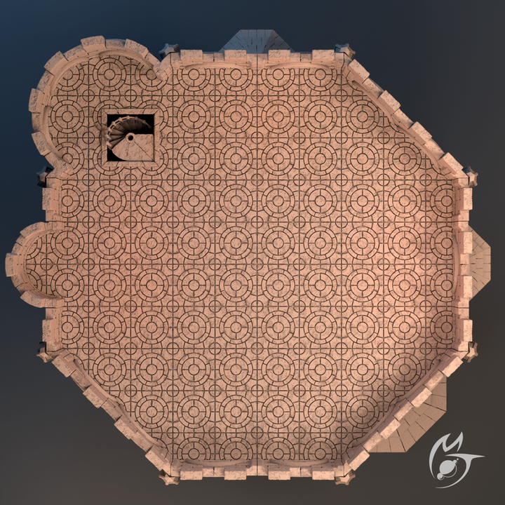 3D Printable Wizard Tower Bundle by Making Tlon