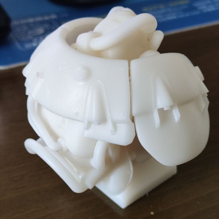 3D Printable Fallout x-01 power armor-Fanart bust by 3D Gua