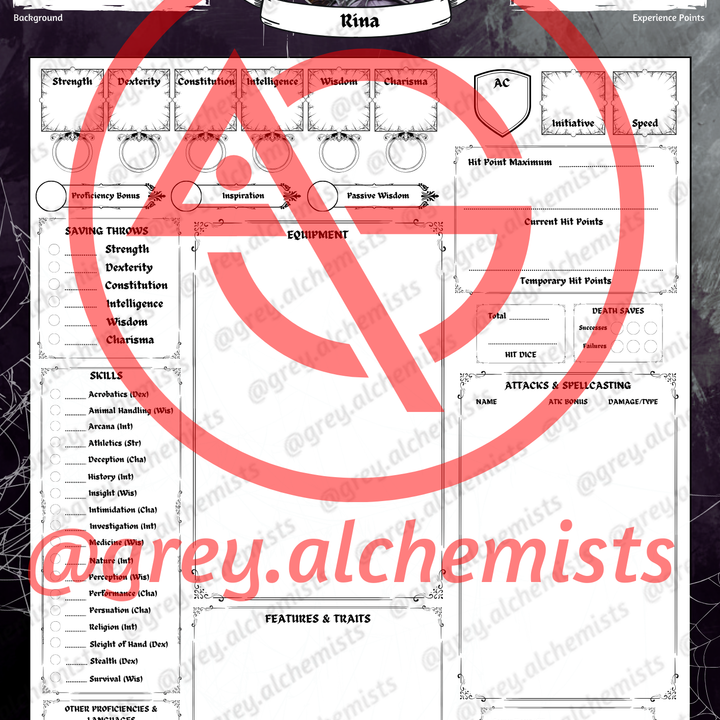 Download Rina the Drow Demon Hunter - Attack Pose, DnD Miniatures ...