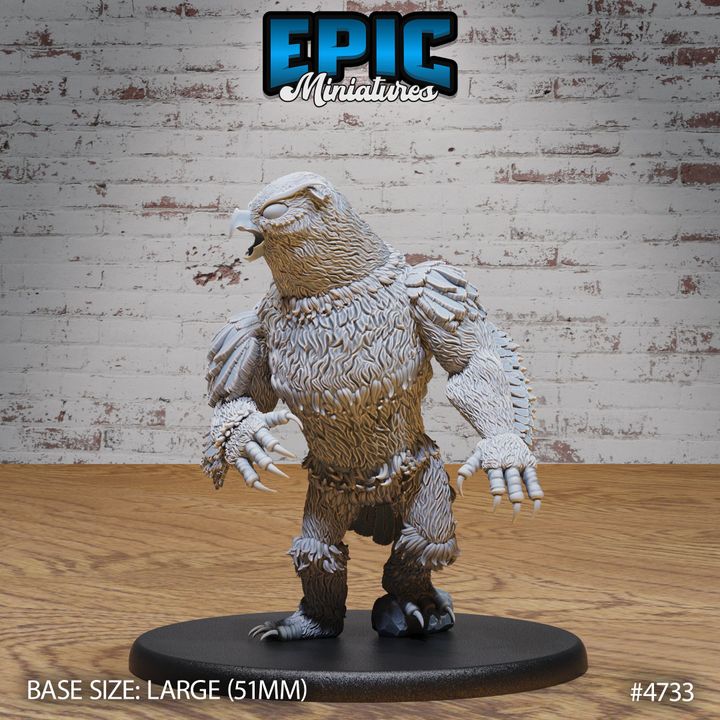 3D Printable Fabled Owl Bear / Owlbear Creature / Forest Beast ...