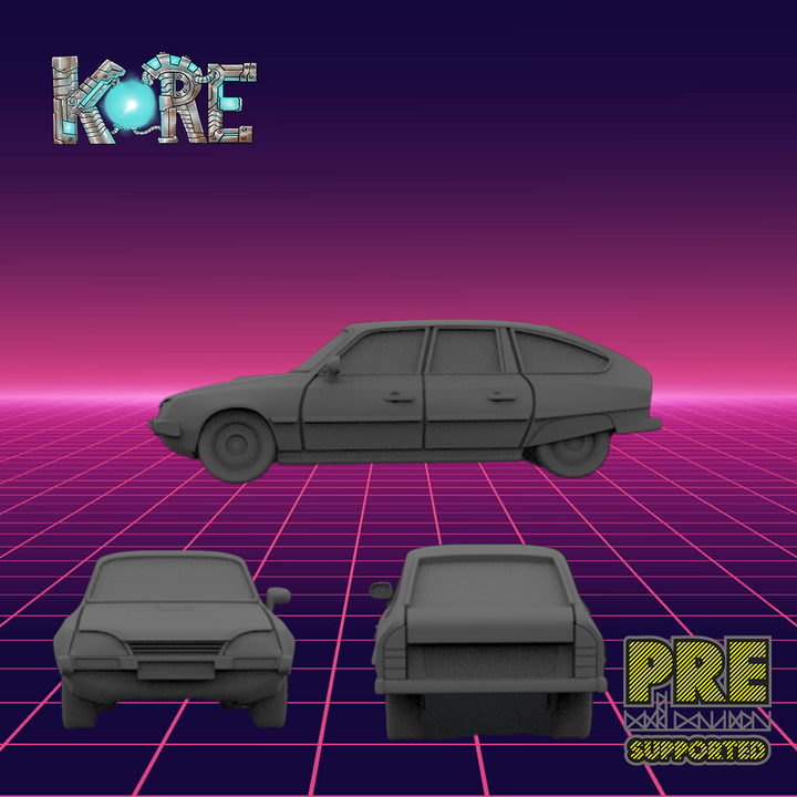 3D Printable Citreon Pallas by Kore Games