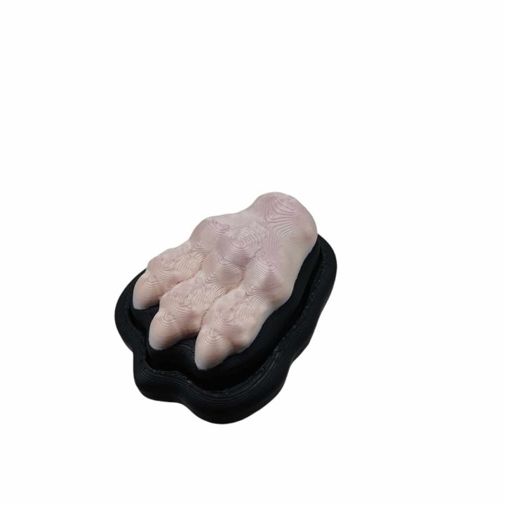 3D Printable Dragon Paw clicky by The Dragon's Den