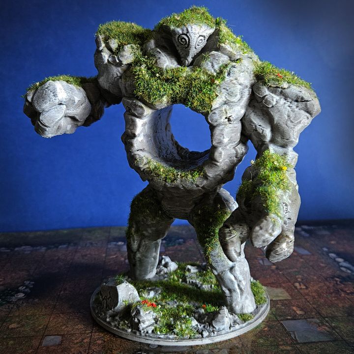 3D Printable The Dormant Colossus by WildCraft Foundry