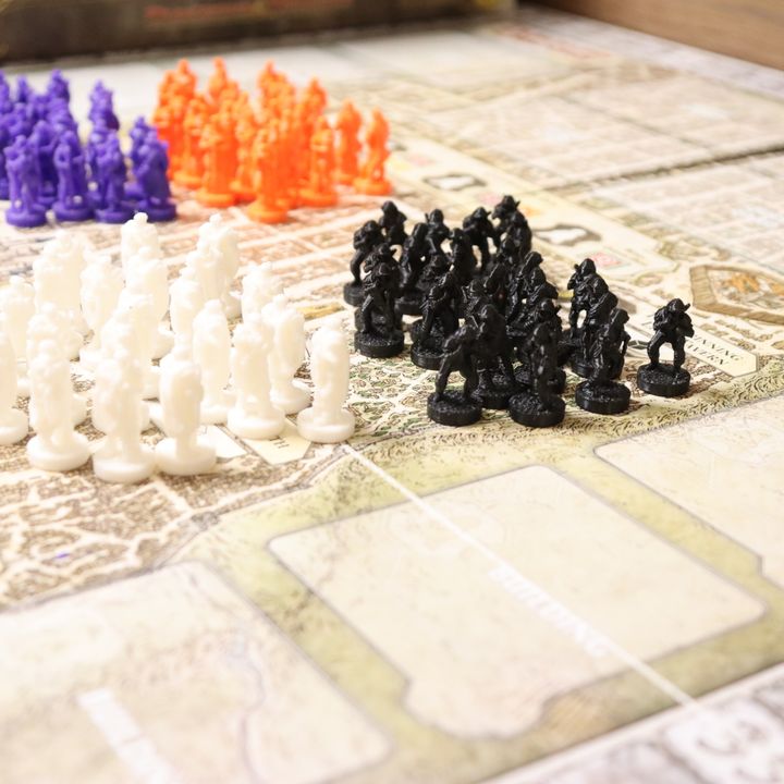 3D Print of Adventurer Resources for Lords Of Waterdeep by raptorslegacy