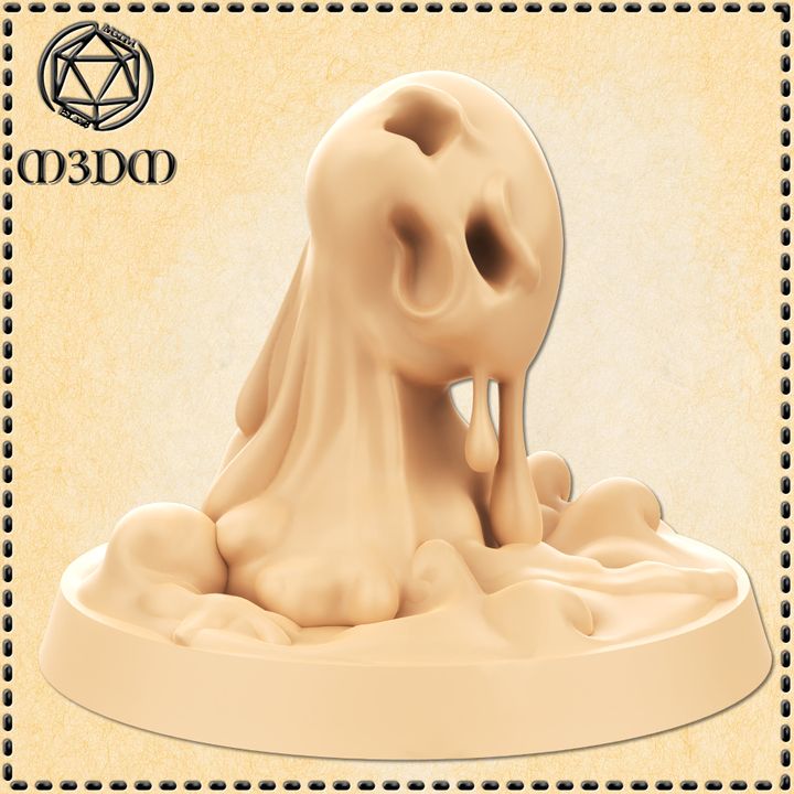 3D Printable Baby Ooze Monstrosity by M3DM