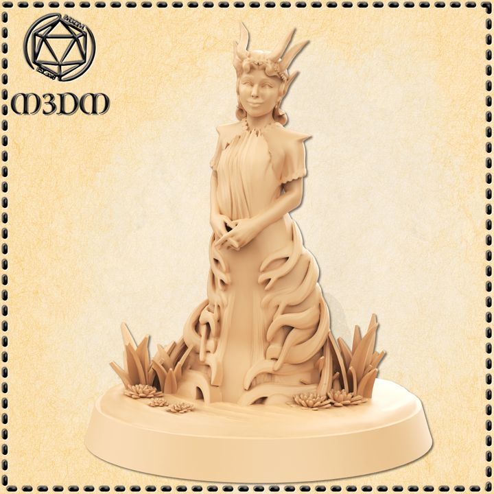 3D Printable Baby Cursed Dryad by M3DM