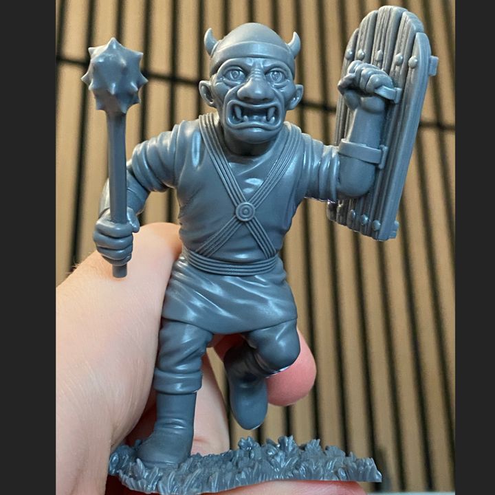3D Printable D&D Goblin by Monster Caesar Studios
