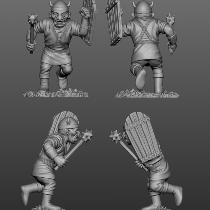 3D Printable D&D Goblin by Monster Caesar Studios