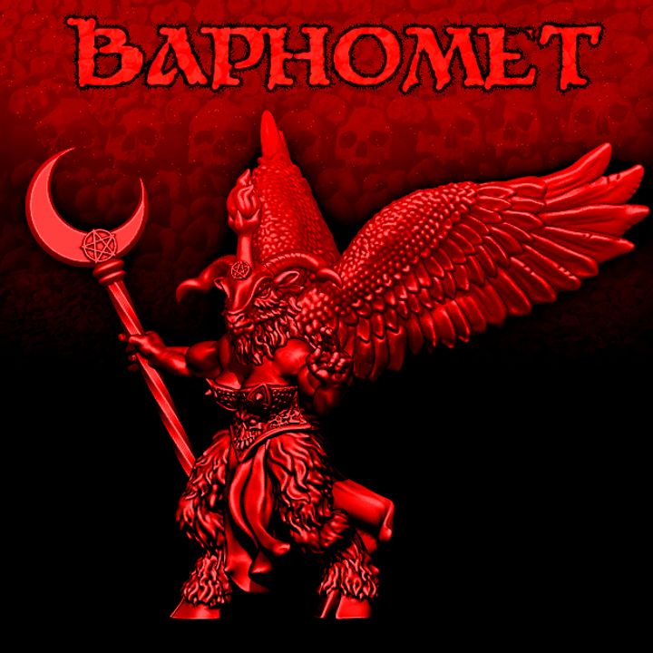 3D Printable Baphomet by Red Nebular
