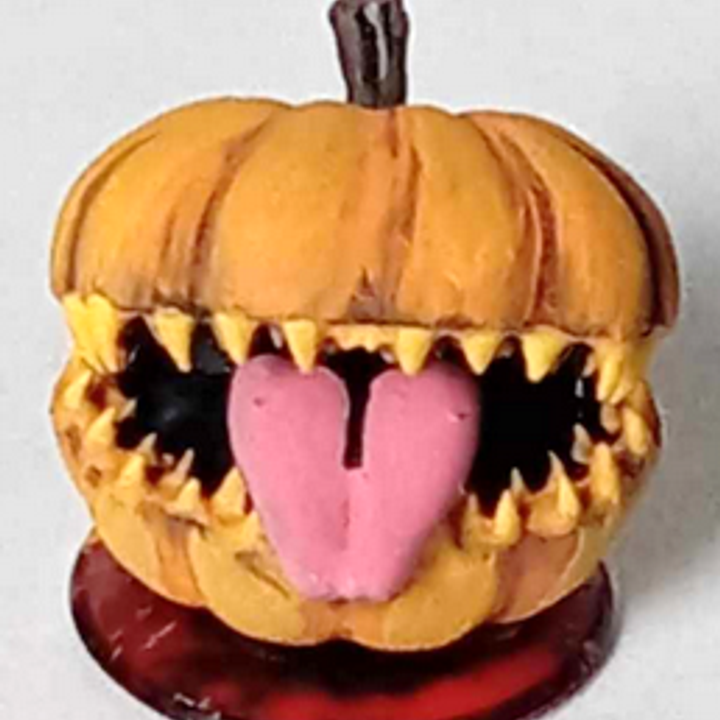 3D Print of Freebie Pumpkin Mimic by amorrah