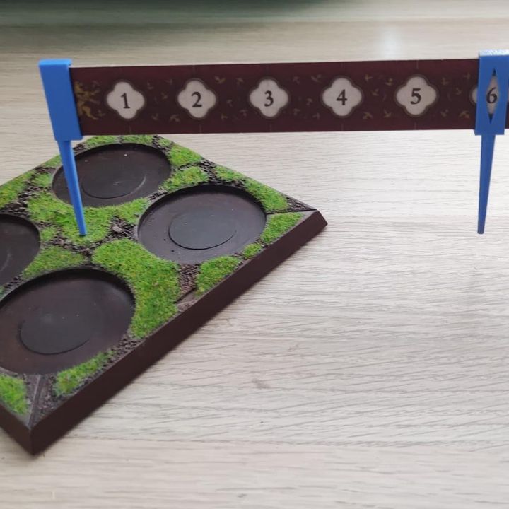 3D Printable ASOIAF Ruler Adapter by Mr. Volpen