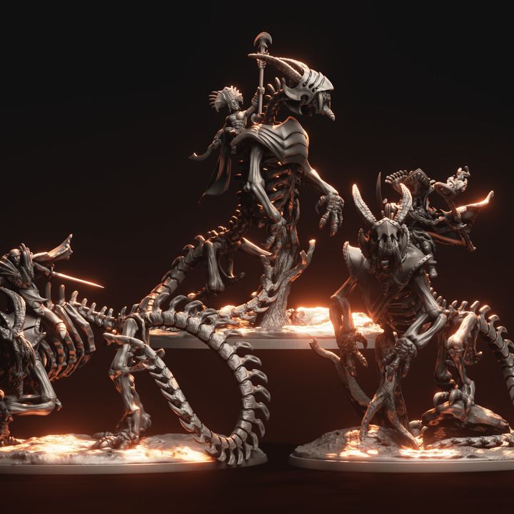 3D Printable Riders of Death by SabertoothCollectibles