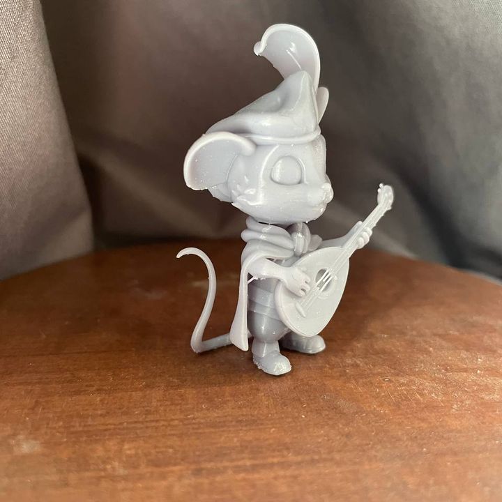 3D Printable Bard Mouse by Grass Hopper