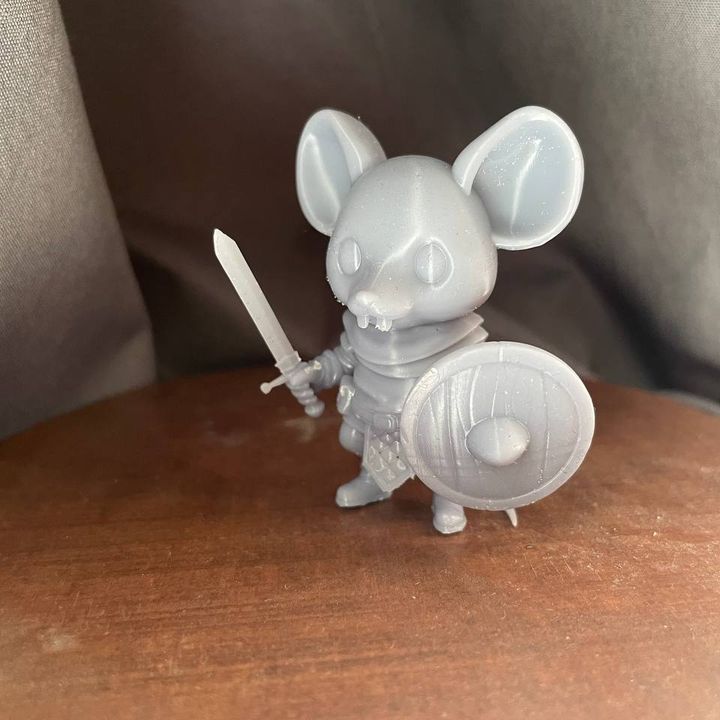 3D Printable Brave Mice Collection by Grass Hopper