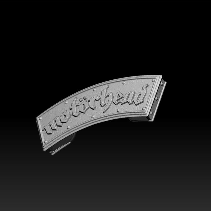 3D Printable Clip Motorhead by Lionel Rigollet