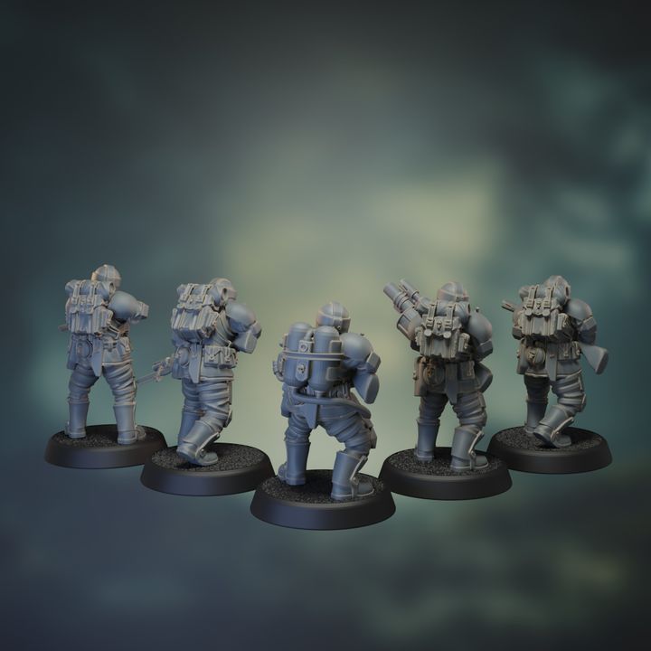 3D Printable Conscripts by Mysterious Stew