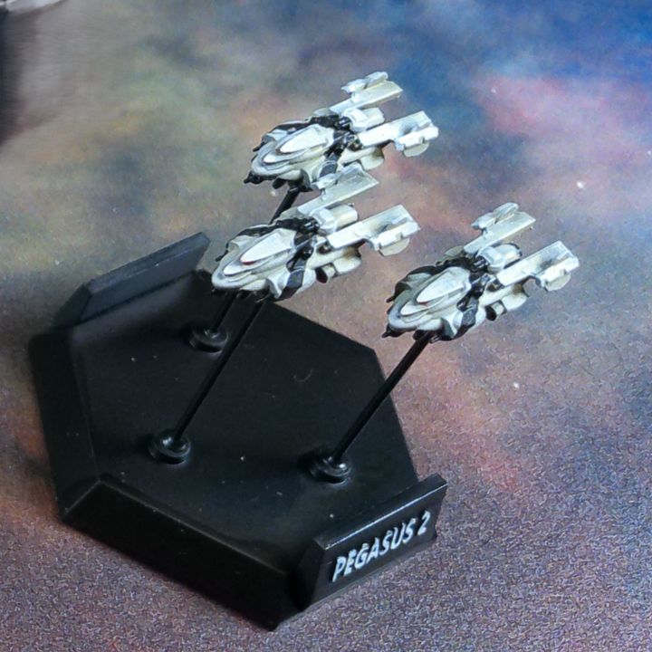 3D Printable UEC Wave 1 Fighter Pack by David Tarron