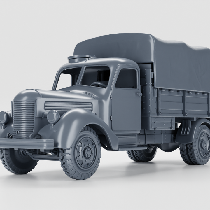 3D Printable Medium truck Praga RND (Czech, WW2) by Wargame3d