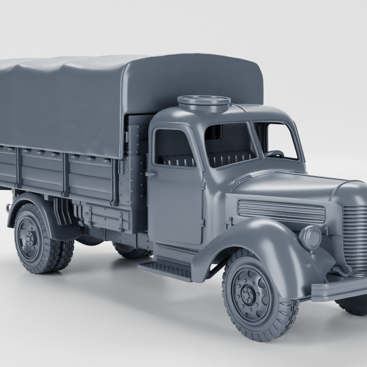 3D Printable Medium truck Praga RND (Czech, WW2) by Wargame3d