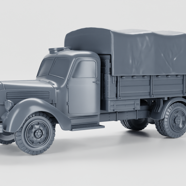 3D Printable Medium truck Praga RND (Czech, WW2) by Wargame3d