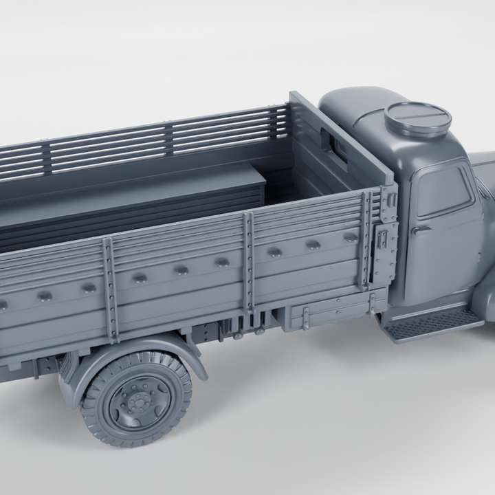 3D Printable Medium truck Praga RND (Czech, WW2) by Wargame3d