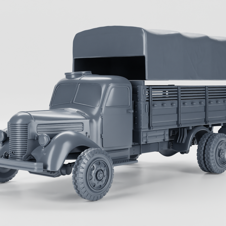 3D Printable Medium truck Praga RND (Czech, WW2) by Wargame3d
