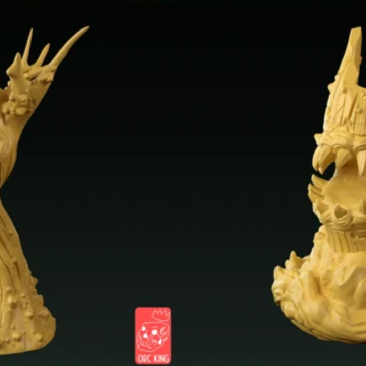 3D Printable Plague Trees - 3D Printable Terrain (Support-Free) by Orc ...