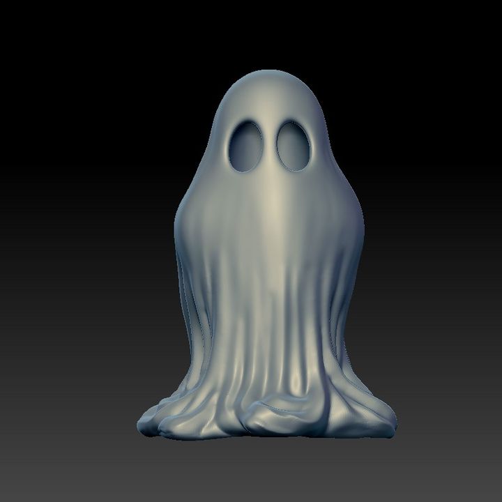 3D Printable Happy Ghosts Set 2 by RLTpress