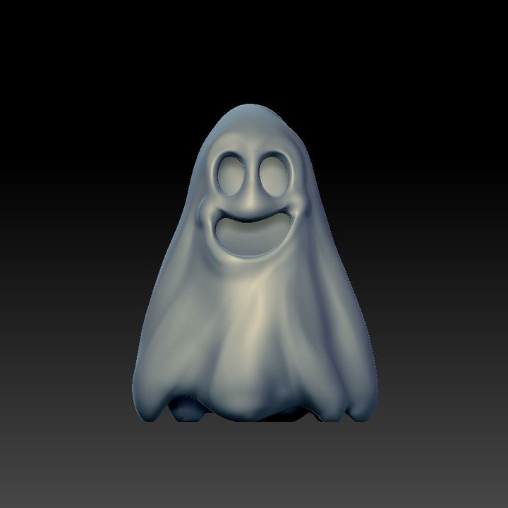 3D Printable Happy Ghosts Set 2 by RLTpress