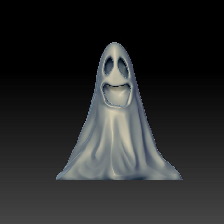 3D Printable Happy Ghosts Set 2 by RLTpress
