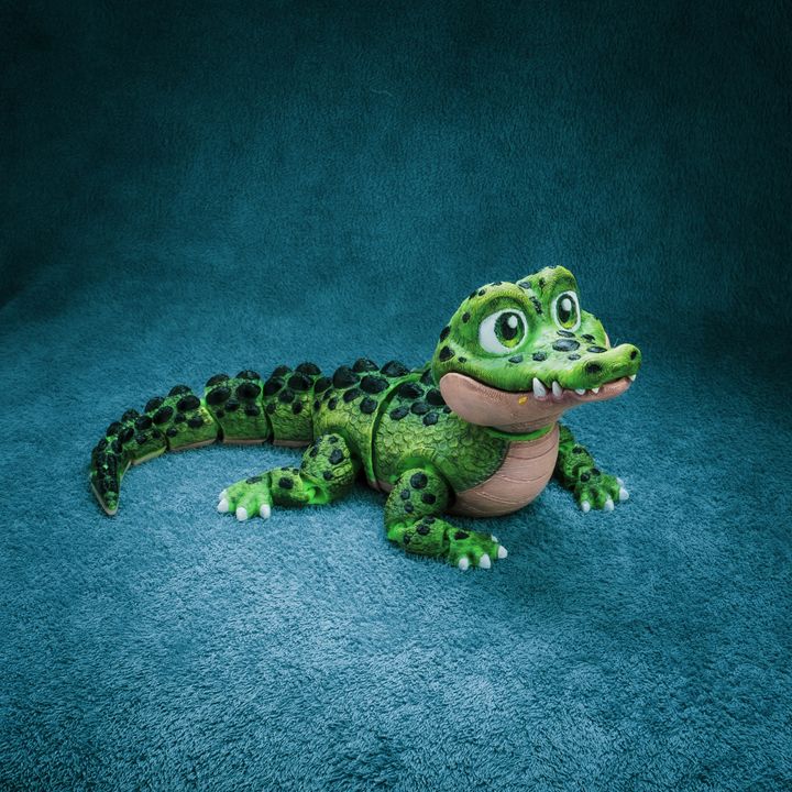 3D Printable Boyo The Crocodile by Atoy
