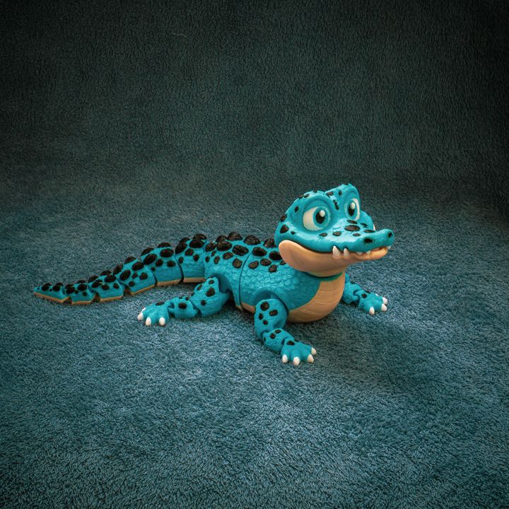 3D Printable Boyo The Crocodile by Atoy
