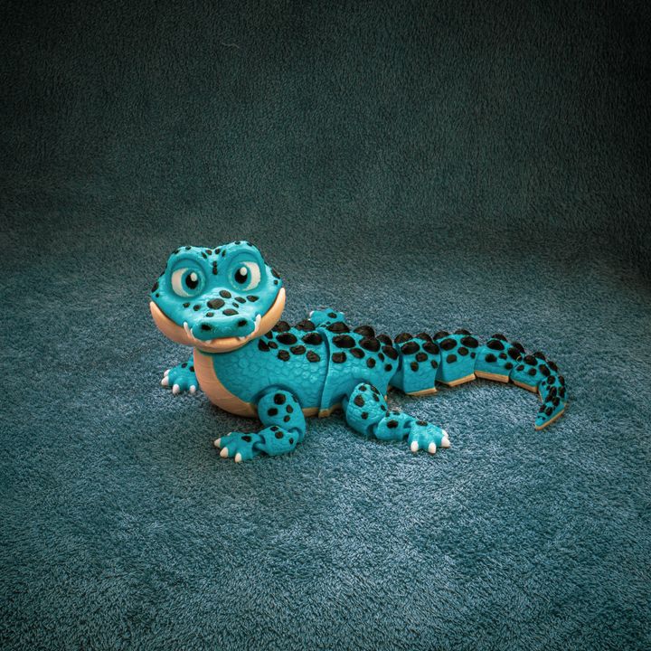 3D Printable Boyo The Crocodile by Atoy