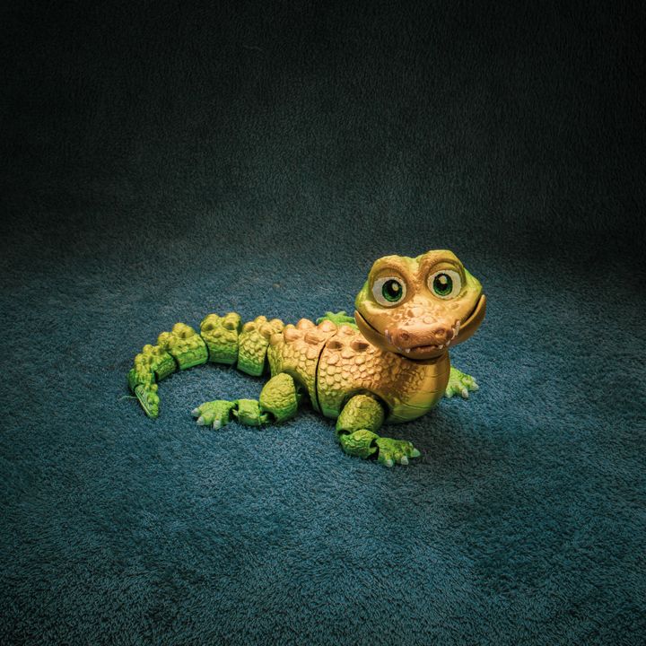 3D Printable Boyo The Crocodile by Atoy