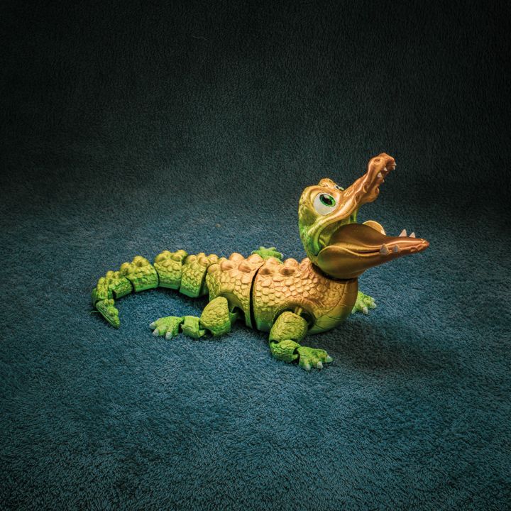 3D Printable Boyo The Crocodile by Atoy