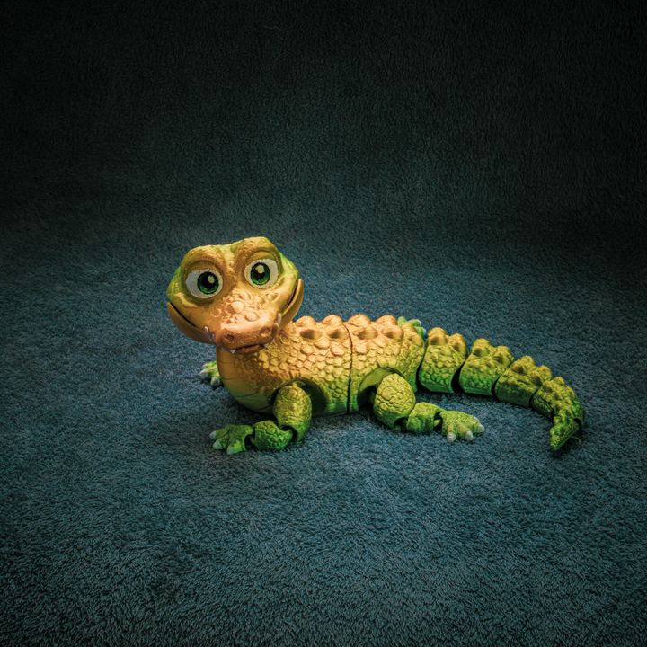 3D Printable Boyo The Crocodile by Atoy
