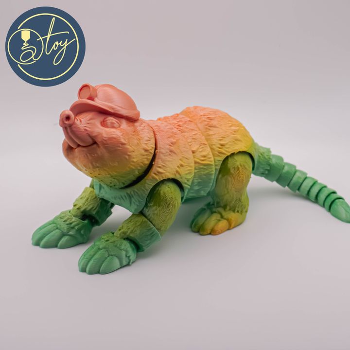 3D Printable Diggy the Mole by Atoy