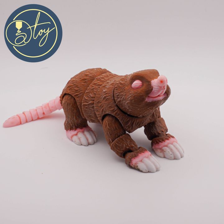 3D Printable Diggy the Mole by Atoy