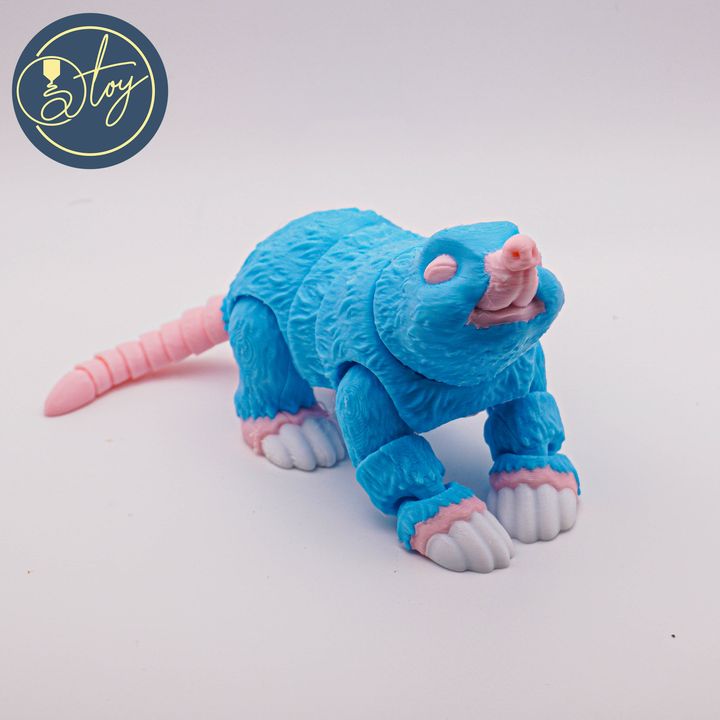 3D Printable Diggy the Mole by Atoy