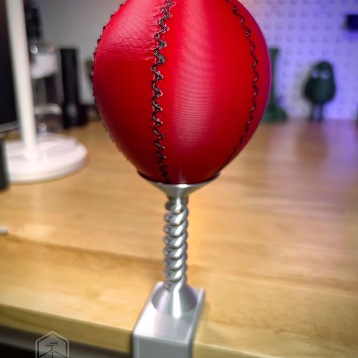 3D Printable Mini Punching Bag by 3DGeex