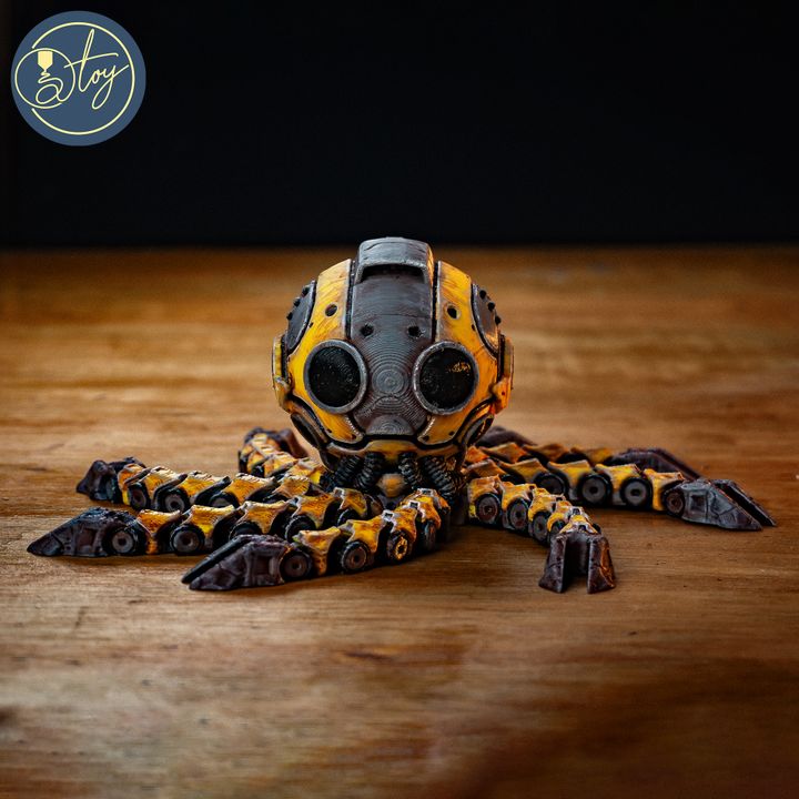 3D Printable Octobot by Atoy